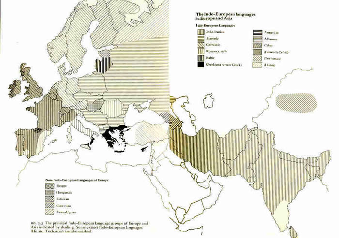 India Acquired Language, Not Genes