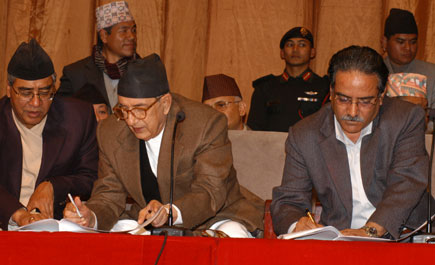 Nepal's Peace Agreement Signed